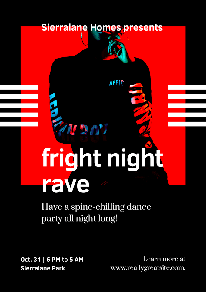 Design party and club poster, birthday poster event poster by ...