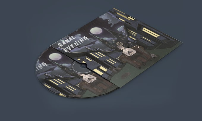 Draw your mixtape, single or album art by Graphicalglitch | Fiverr