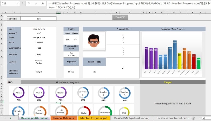 Automate excel spreadsheets using vba coding, advance formulae by ... Automate excel spreadsheets using vba coding, advance formulae by ...