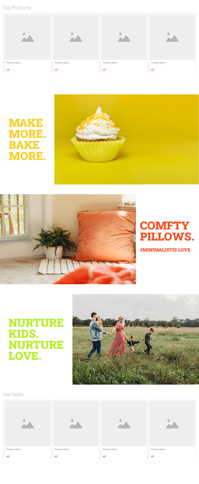 Improve design of your lazada or shopee store builder by ...