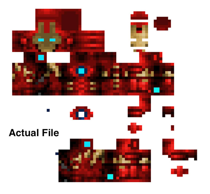 Design minecraft custom skins for you by Archithanda | Fiverr