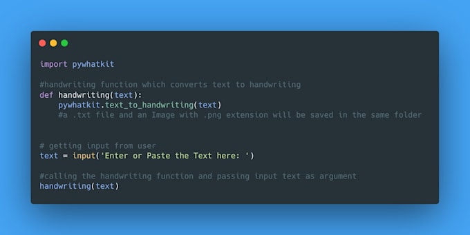 Help you with your python projects and assignments by Rdportsites | Fiverr