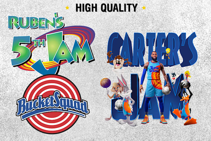 Space jam a new legacy logo style desing text lettering by ...