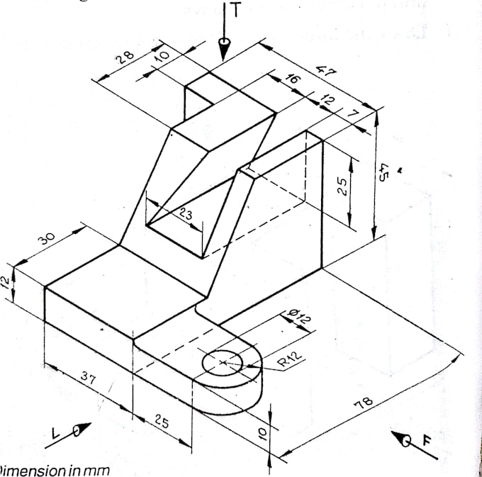 Create 2d autocad part design by Md_shoaib19 | Fiverr