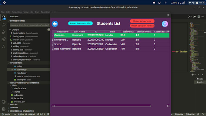 Code your python projects by Ouassimhd | Fiverr