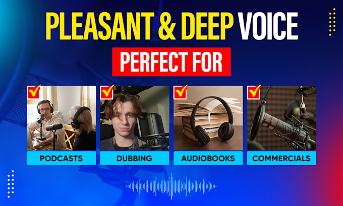 Be your french deep voice actor by Math_hart | Fiverr