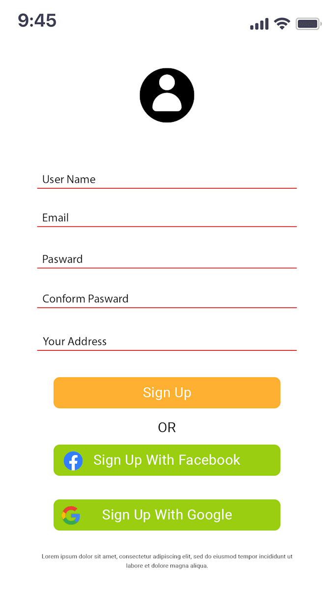 Do attractive mobile ui ux design or app ui ux design by Graphicscircle ...