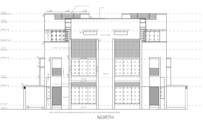 Redraw 2d floor plan, elevation, section, detail work in autocad by ...