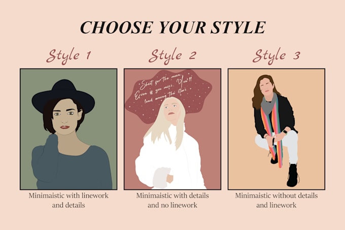 Draw minimalistic vector illustration from your photo by Buntovniche ...