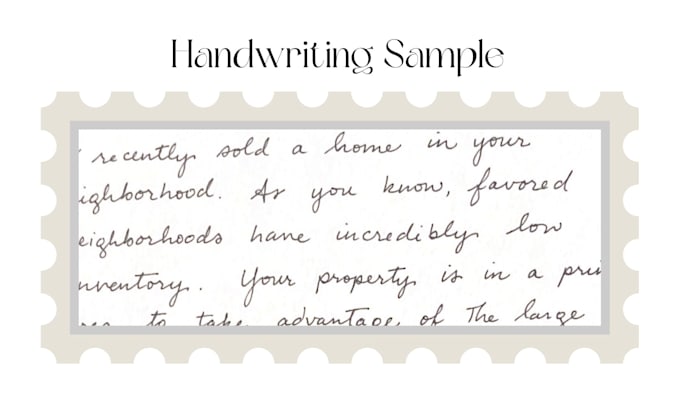 Write your handwritten letters or notes by Pathoftheheart | Fiverr
