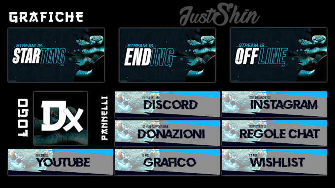 Create overlays and screen packs by Justshin | Fiverr