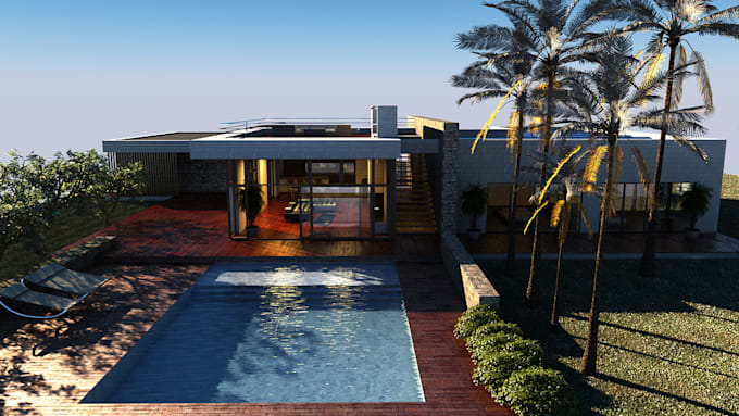 Create one realistic render from your sketch by Quang01 | Fiverr