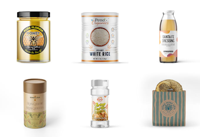 Design modern, premium food packaging and label designs by Daminda90 ...