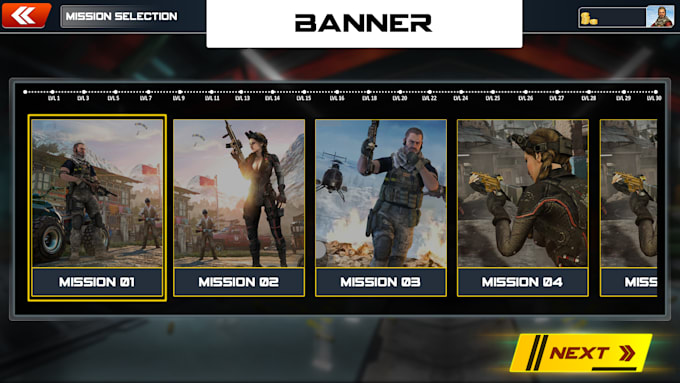 Design the eye catching ui ux for your game by Qadeersheikh | Fiverr