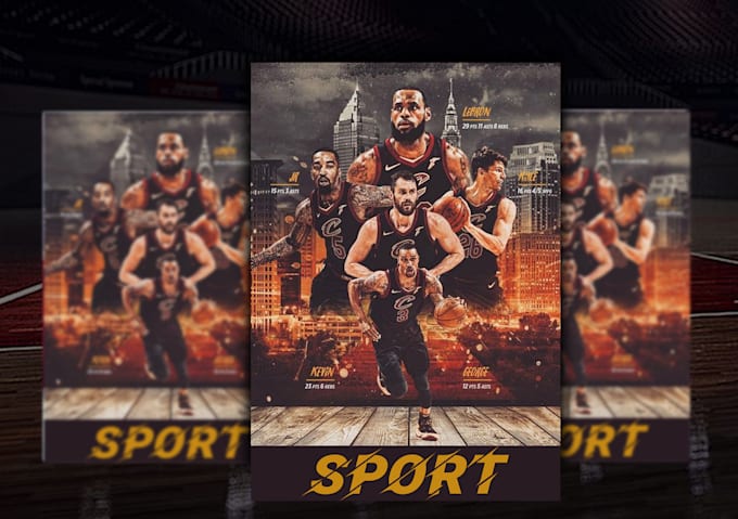 Design professional sport flyer, poster, fitness, gym by New_identity ...