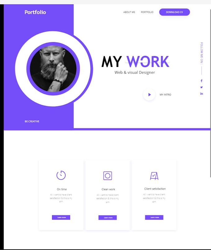 Turn xd or psd into html and css by Sashika2021 | Fiverr