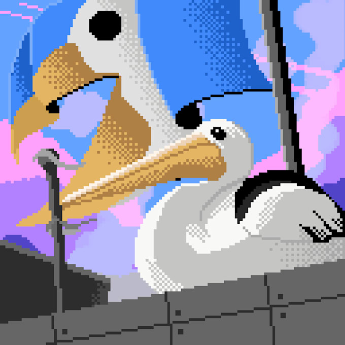 Do a square thumb in pixel art by Mirage42 | Fiverr