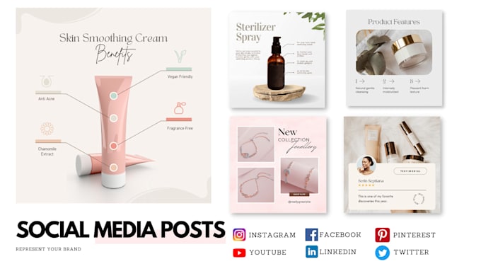 Design unique social media posts, banners, carousel and ads by ...