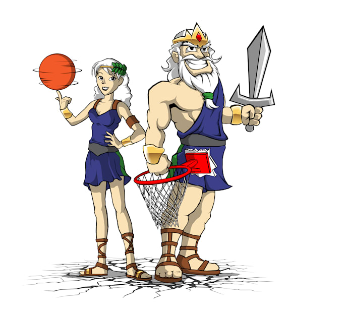 Bold cartoon mascot design by Lost_projects | Fiverr