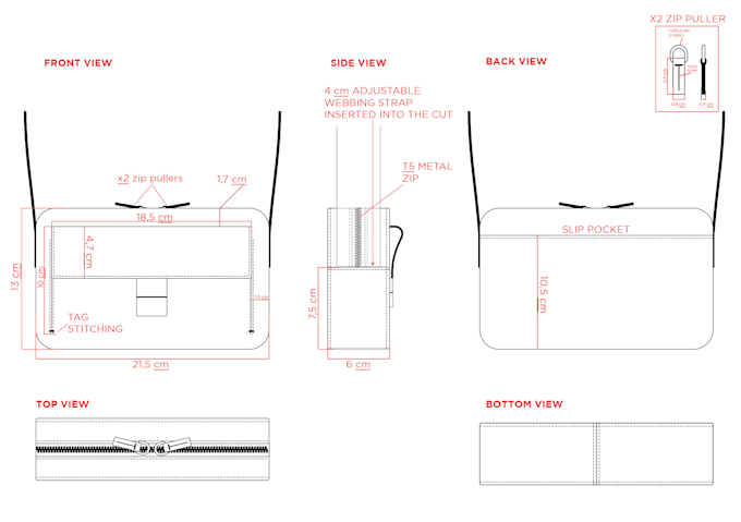 Design unique bags, wallets or any kind of accessory by Donatovitone ...