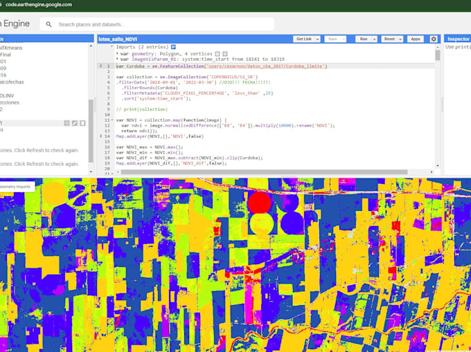 Perform any remote sensing, gis or map by Ezequielpozzi | Fiverr