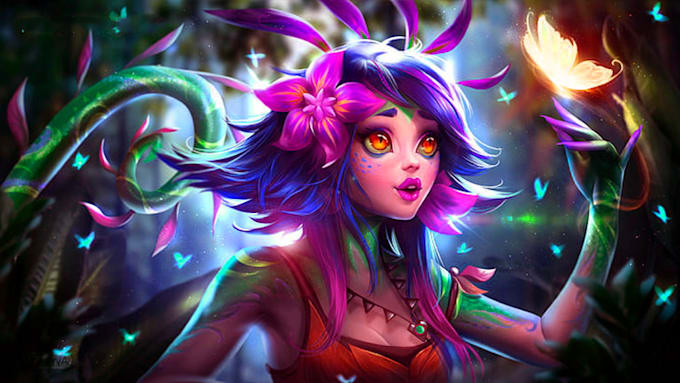 Amazing any illustration, and fantasy character concept art by ...