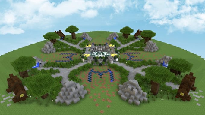 Create minecraft bedrock spawns builds bases for you by Nosensebirth ...