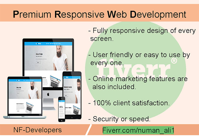 Be your frontend developer using html5, css3 and js by Numan_ali1 | Fiverr