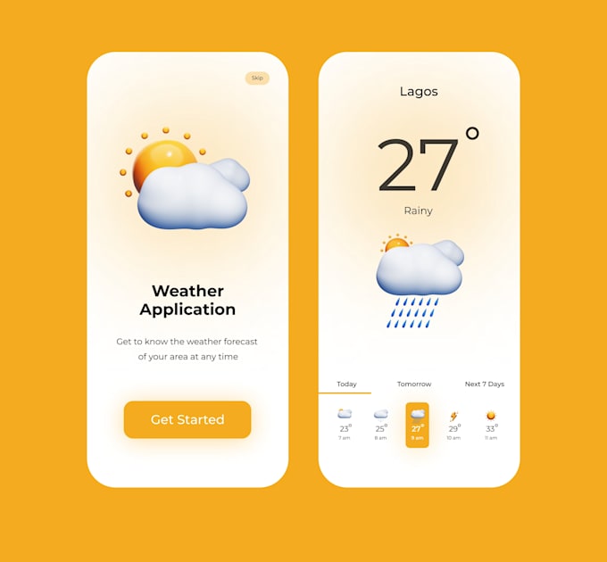 Help you create your app ui design by Collins_amabuo | Fiverr