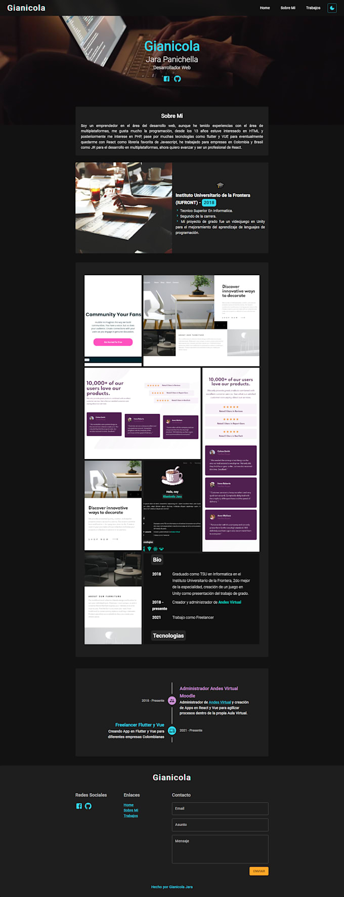 Create a landing page for you by Webdesignteamve | Fiverr
