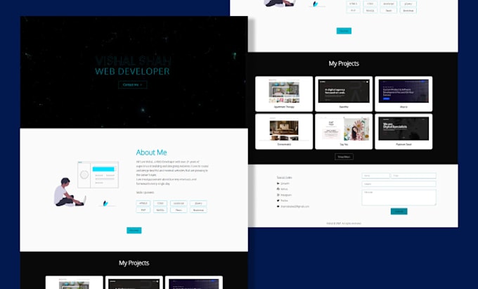 Build modern website in react and next js by Andreaklarin963 | Fiverr