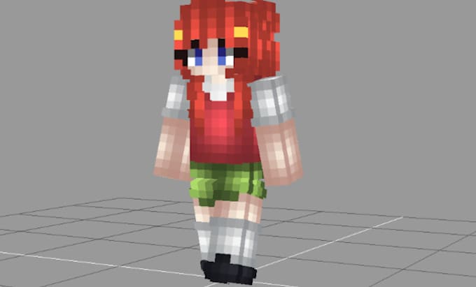 High quality minecraft skin by Miaryy | Fiverr