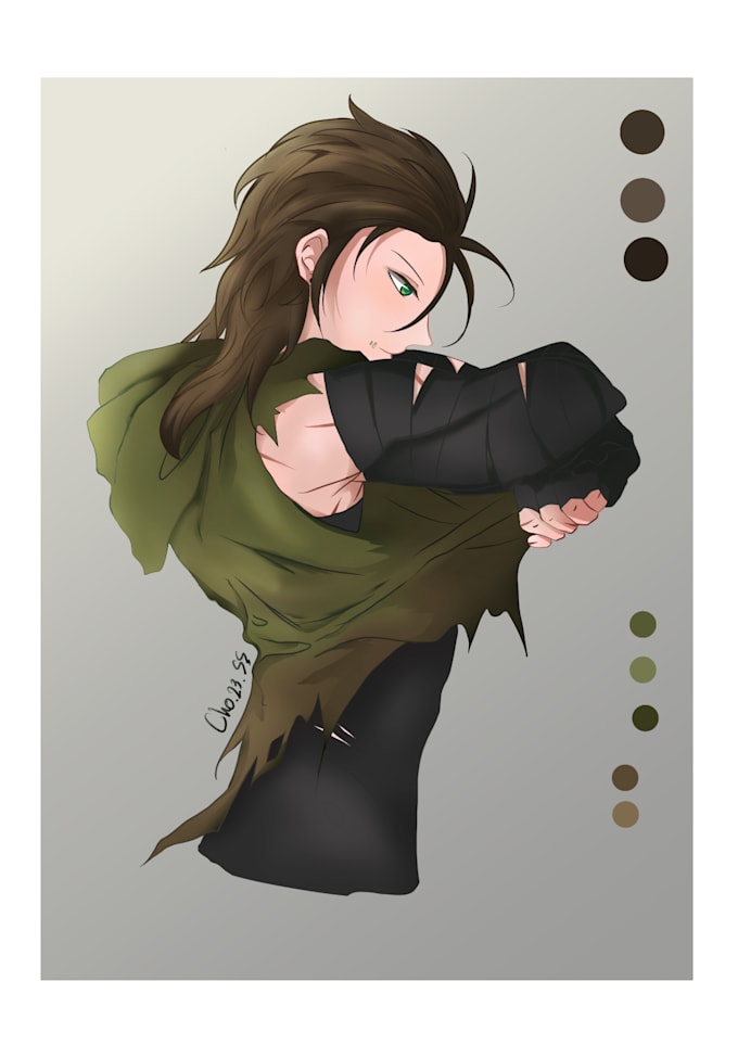 Draw fanart identity v character for you by Chocruzricker | Fiverr