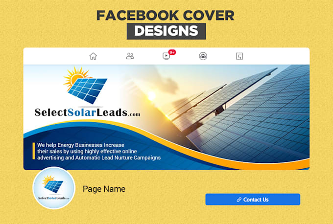 Design your facebook business page cover and fb ads by Procreative50 ...