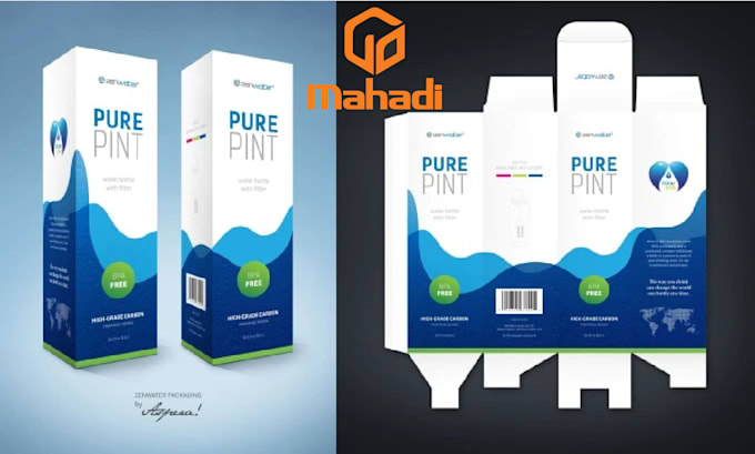 Make a unique medicine package label design by Mahadihassan1 | Fiverr