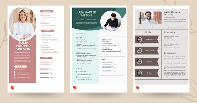Do professional cv, resume design by Chandimamadhuma | Fiverr