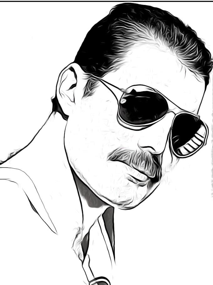 Create a detailed vector art portrait by Andrastefania6 | Fiverr