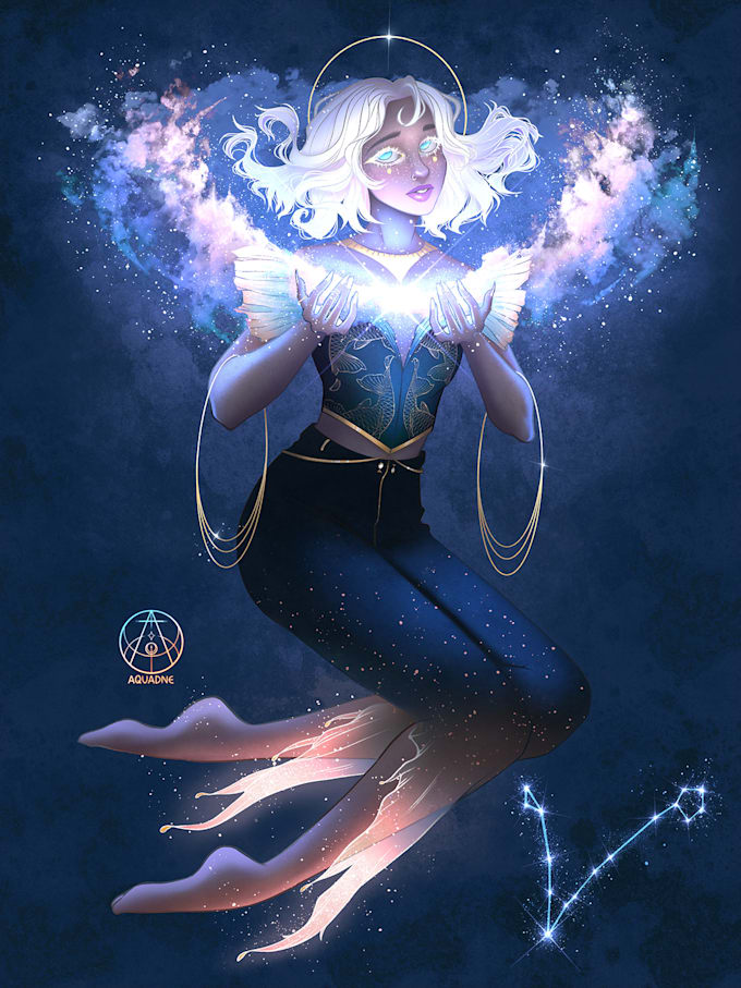 Illustrate your dnd character by Aquadne | Fiverr