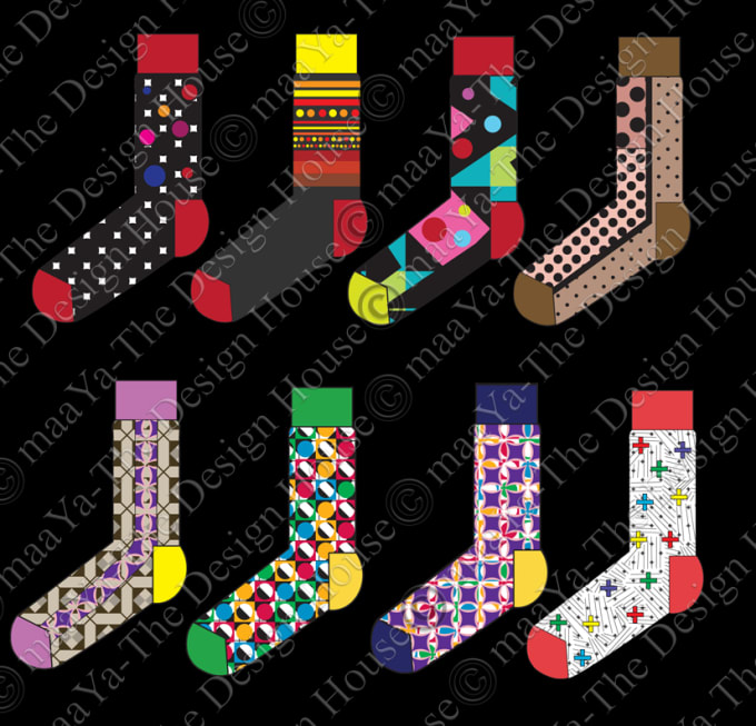 Create beautiful and fun socks patterns by Jamesjancy | Fiverr