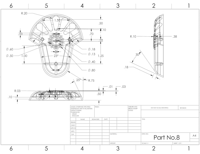 Design a product and make mechanical 3d model using solidworks by ...