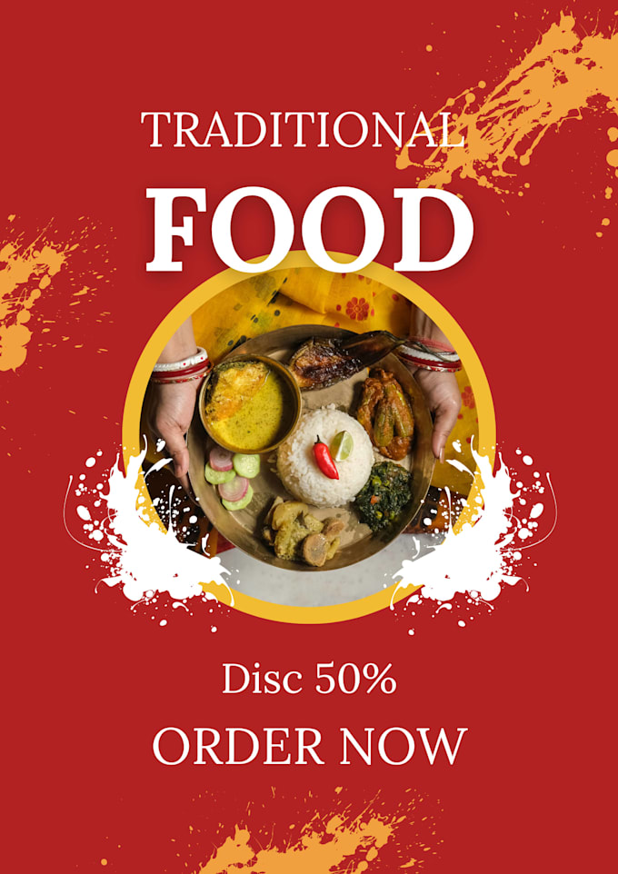 Design an attractive food menu for your restaurant by George1196 | Fiverr