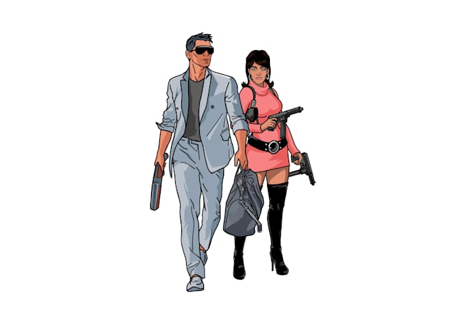 Draw comic book, fan art and character design by Alexandrz271 | Fiverr