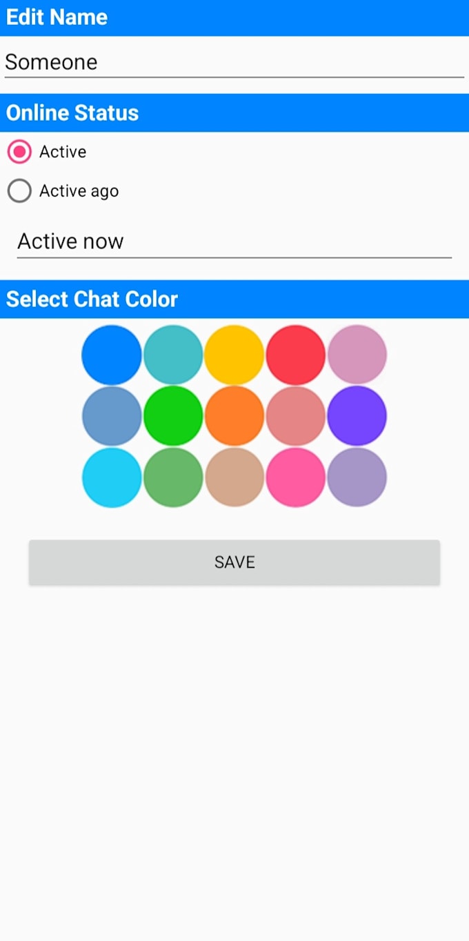 Make a fake messenger chat by Jankovicalen7 | Fiverr