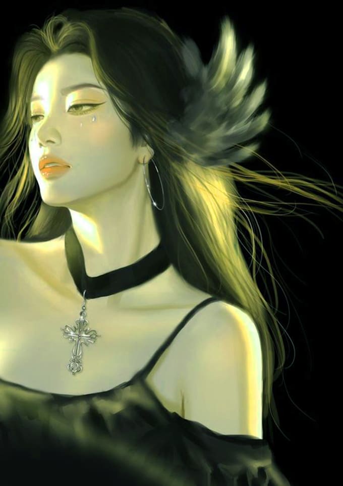 Draw Custom Portrait In Anime Manhwa Style By Grimlamjonty Fiverr