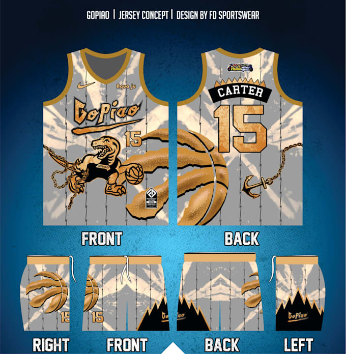 Layout your jersey design into pattern fit file for printing by ...