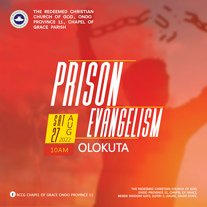 Design a catchy fb, ig, social media church flyer, posters by ...