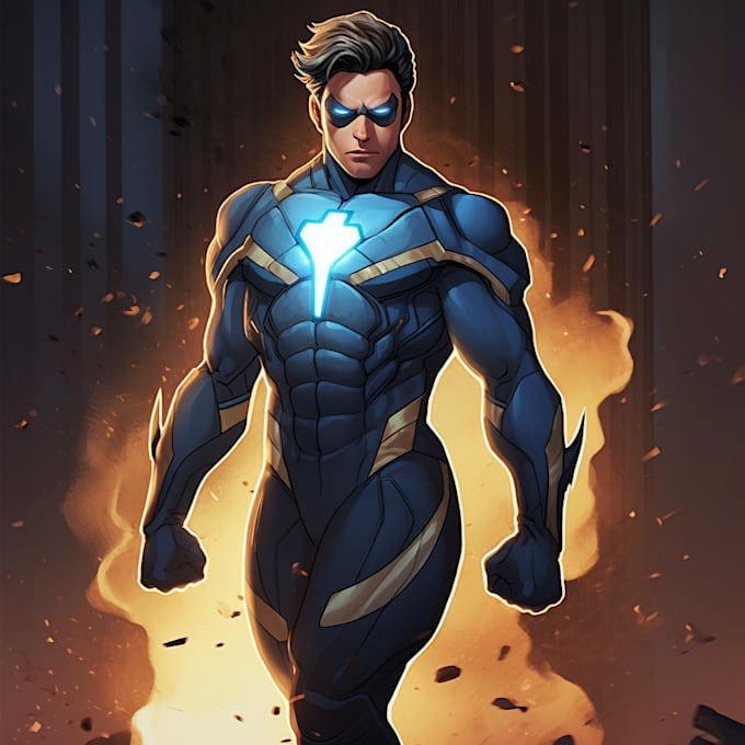 Design your favorite character or superhero by Mosqures | Fiverr