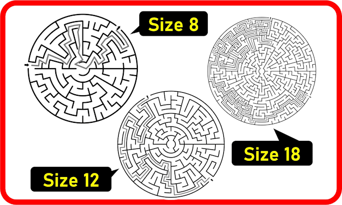 Créer un labyrinthe personnalisé pour les cahiers d'activités et les ...