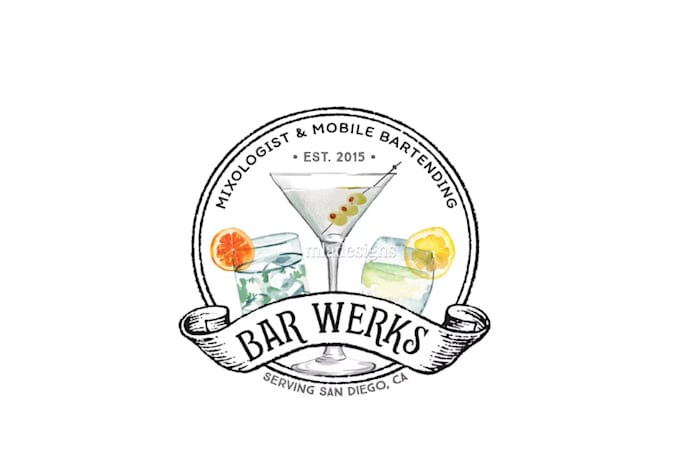 Give creative bar logo design with new concepts by Rhett_bayer | Fiverr