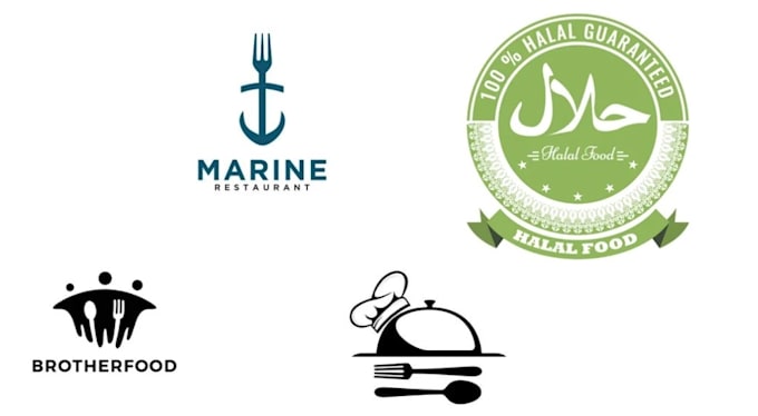 Design restaurant, catering, juice bar, food, bbq logo with free source ...